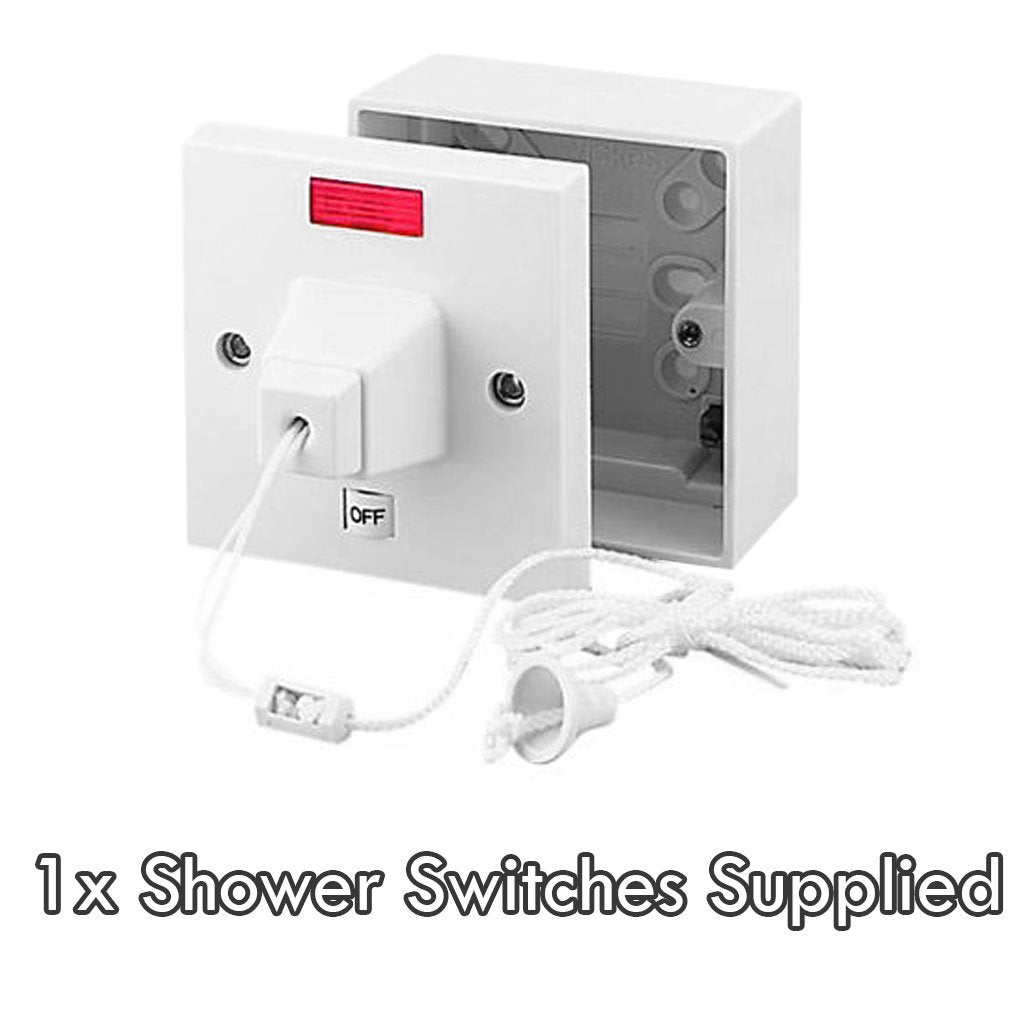 Replace Shower Pull Switch - (1 max, per service) | fixbox.co.uk